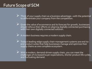 Oracle Supply Chain Management | PPTX