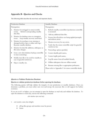 Oracle switch over_back | PDF