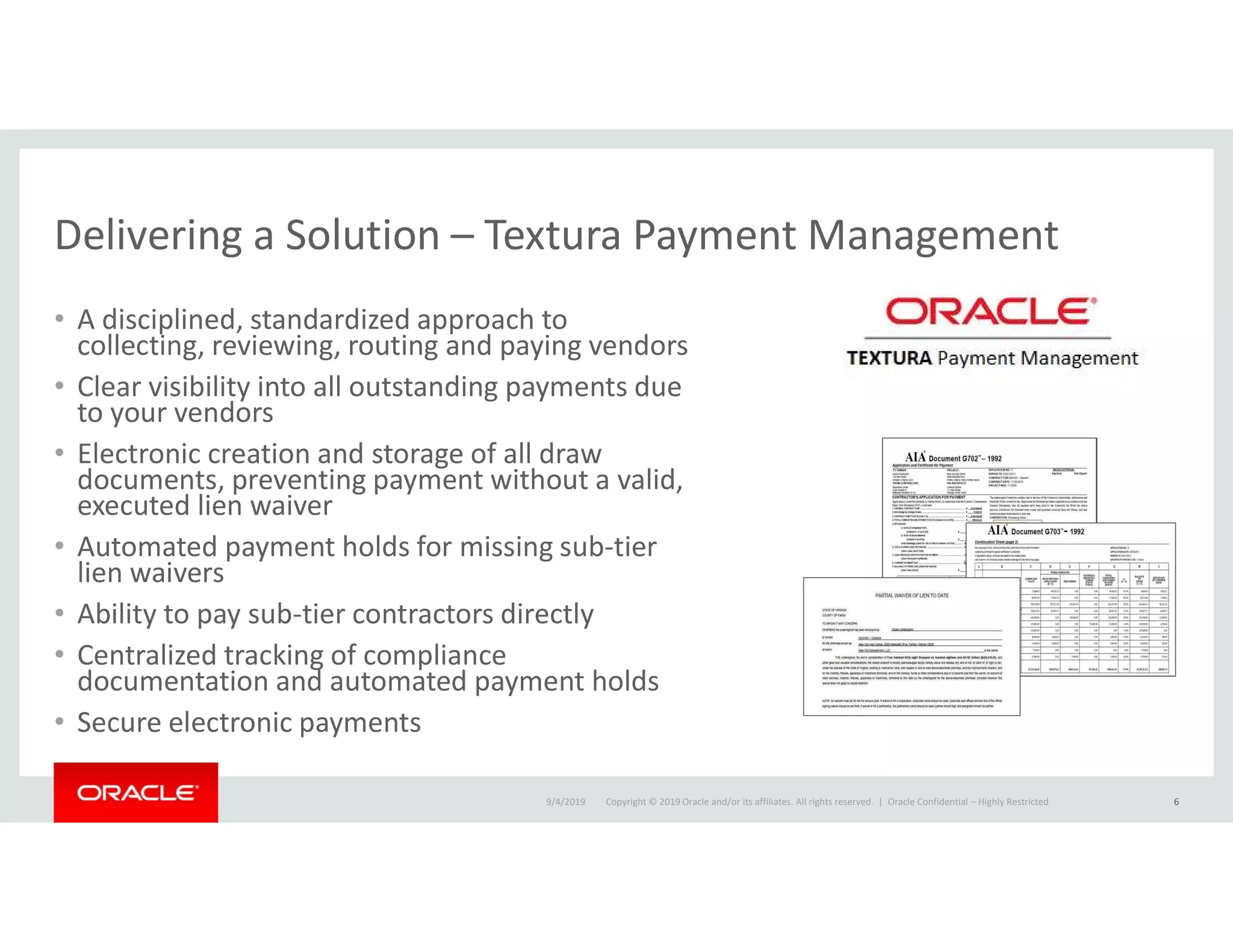 Oracle Textura Overview | PPT