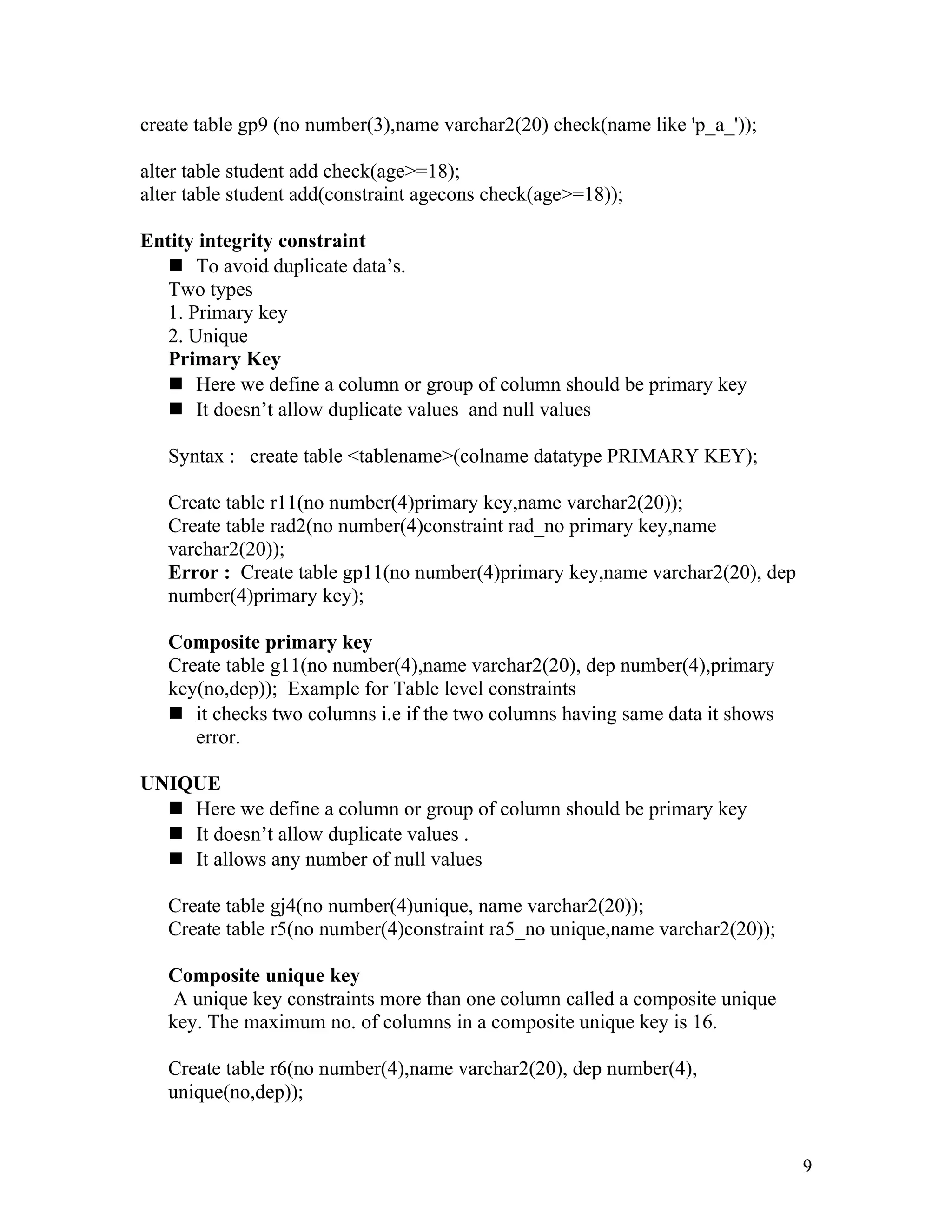 Oracle Sql And Plsql Doc Databases Computer Software And 3398