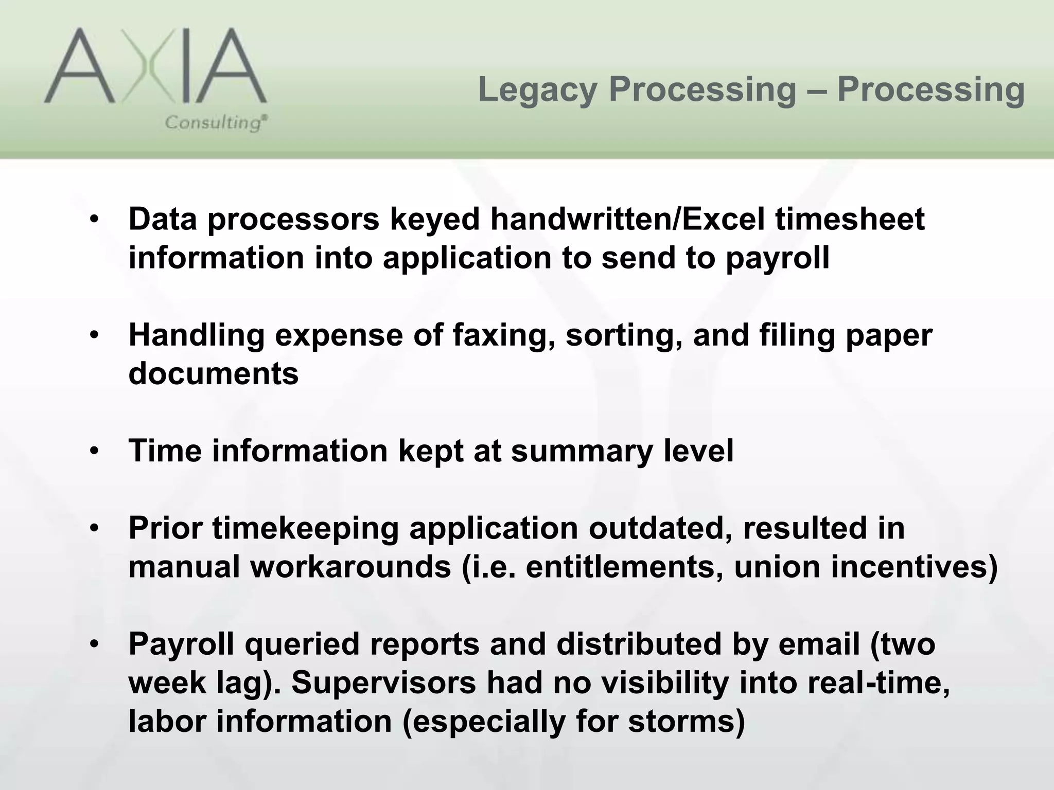 Oracle Time And Labor Ppt