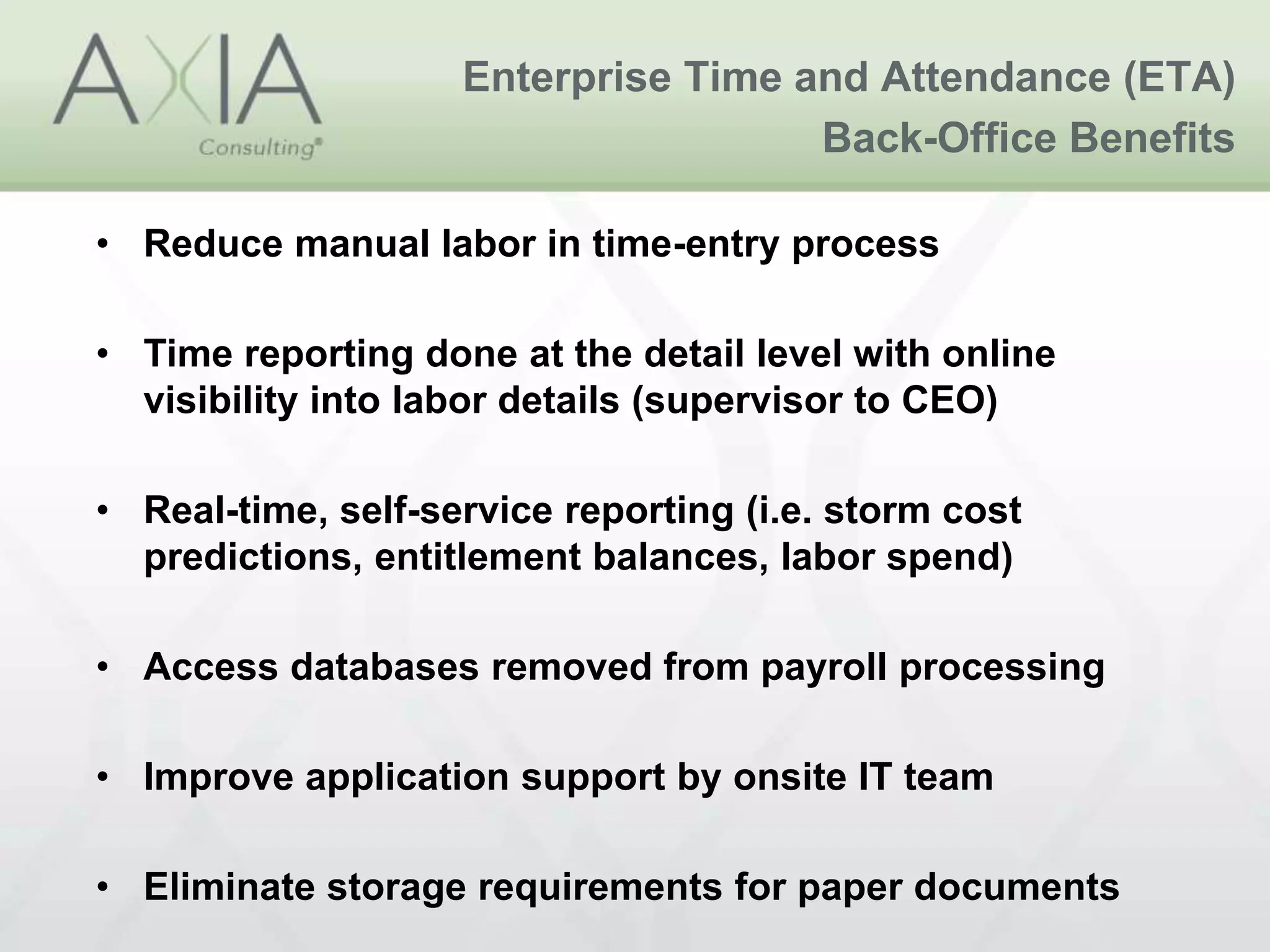 Oracle Time and Labor | PPTX