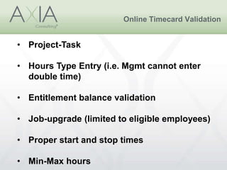 Oracle Time and Labor | PPTX