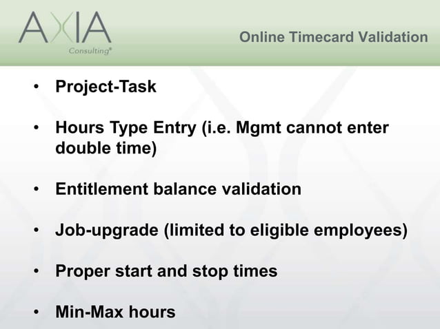 Oracle Time and Labor | PPTX