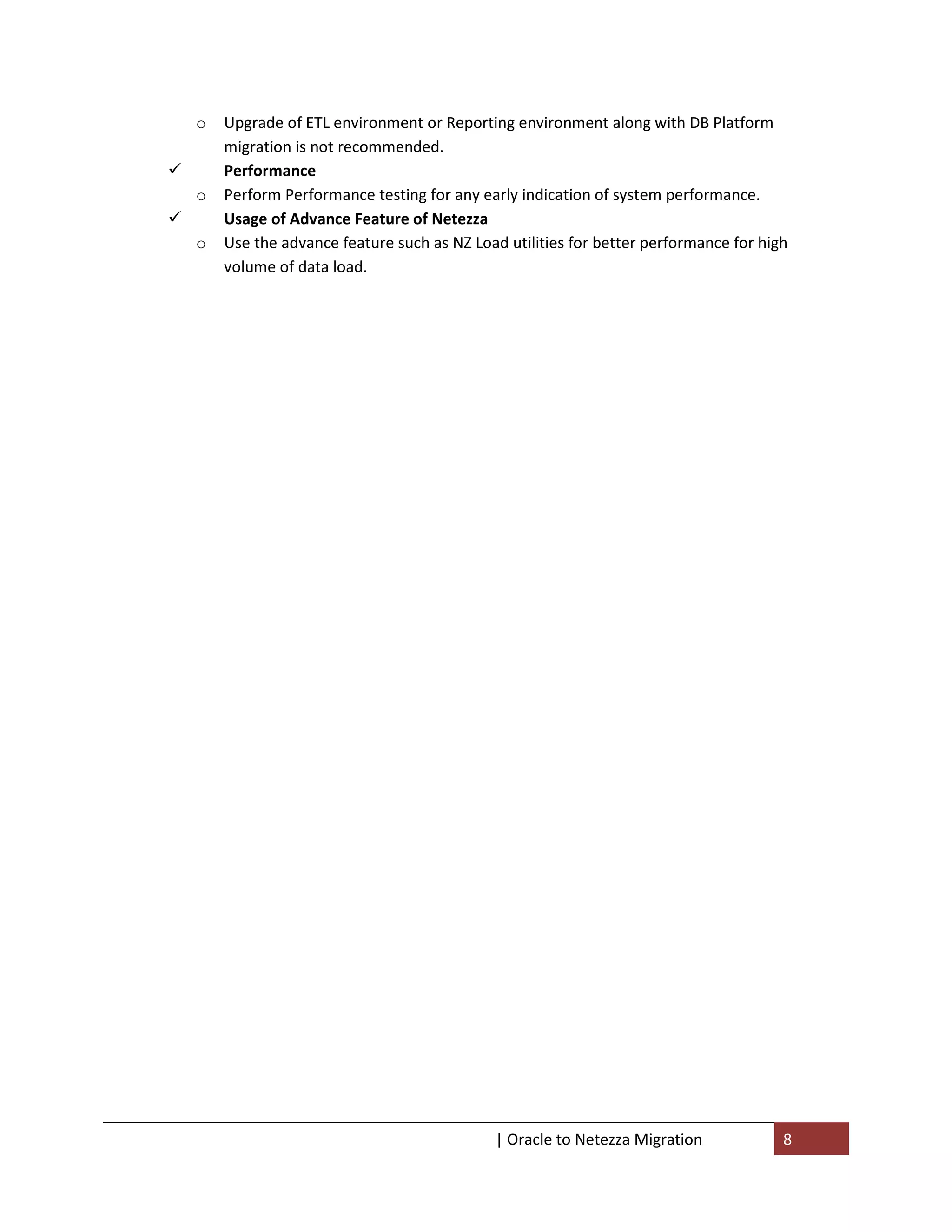 Oracle to Netezza Migration Casestudy | PDF