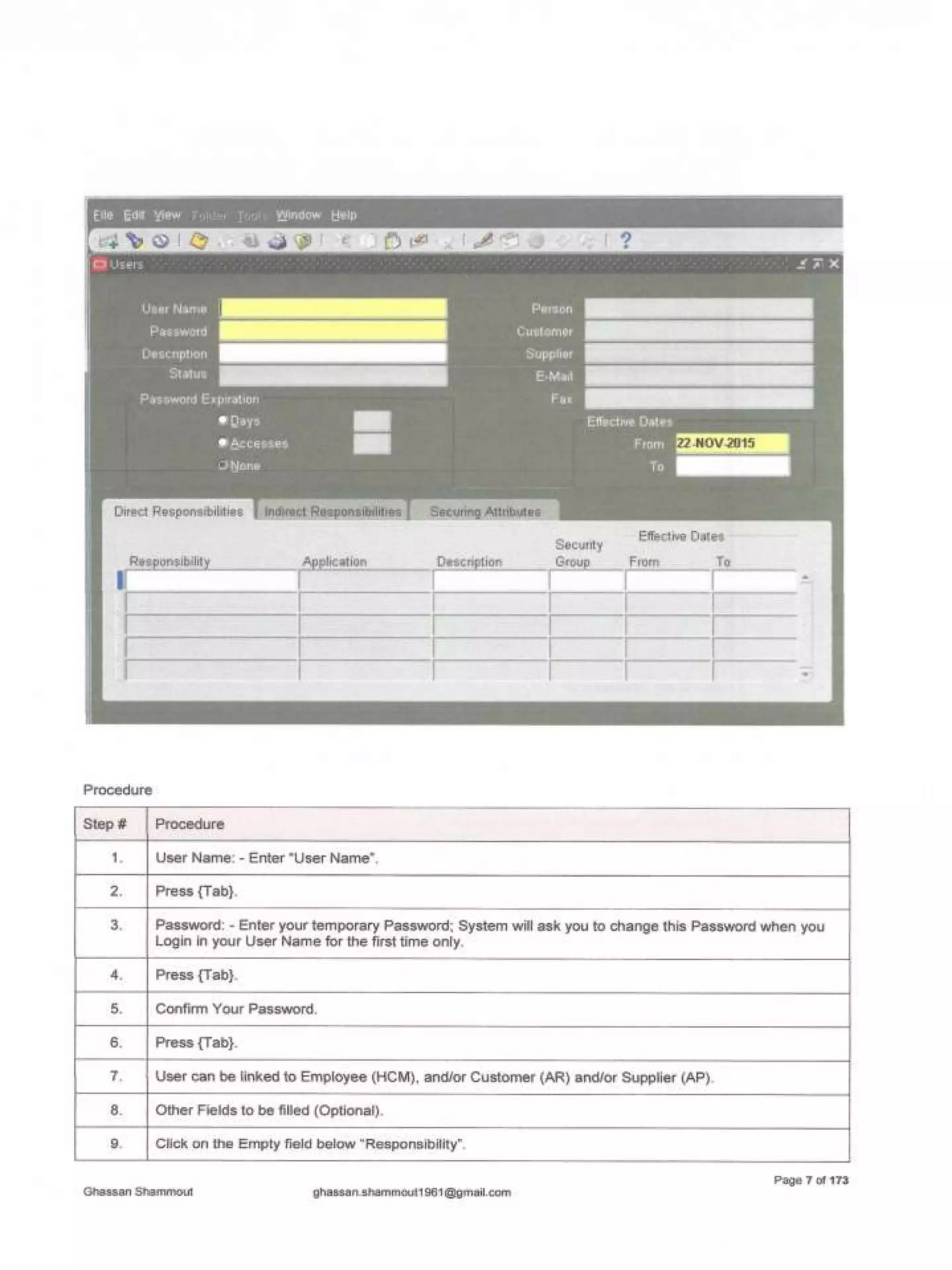 Oracle treasury setup and transactions user guide | PPTX