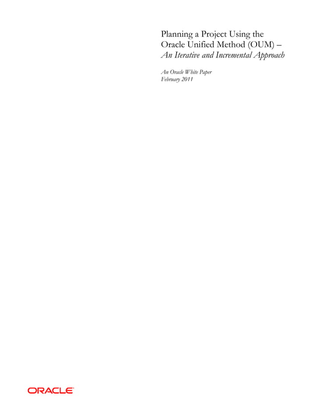 Oracle unified method | PDF | Computer Software and Applications | Computing