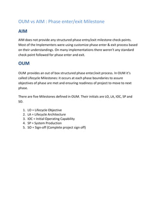 Oracle unified method ver1.0 | PDF | Computer Software and Applications | Computing