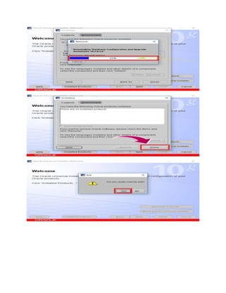 Uninstalling Process Oracle 10g Database Software on Windows 10 | PDF