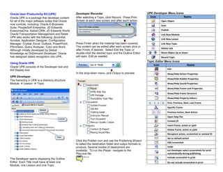 Oracle upk pocketguide | PDF