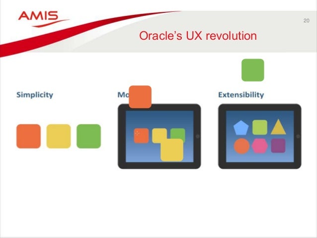 Oracle UX revolution - Niels Mansveld
