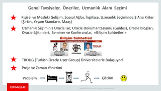 Oracle Veritabanı Yönetimi | PPT