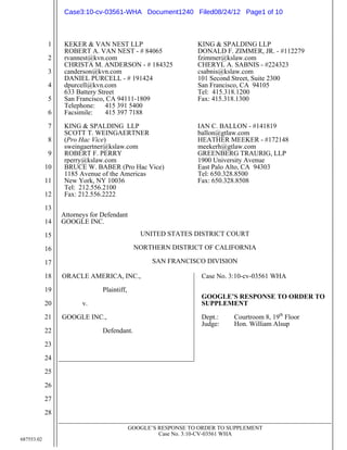 Bloggers y periodistas pagos (Juicio Google Oracle) | PDF