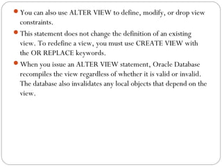 Oracle view | PPT