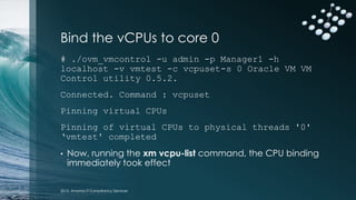 Oracle VM 3 Hard Partitioning | PPT