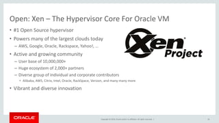Oracle vm engineered for open cloud | PDF