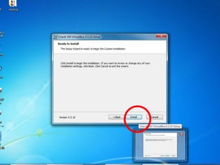 Android apps on windows using Oracle virtual box | PPTX
