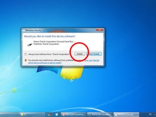 Android apps on windows using Oracle virtual box | PPTX