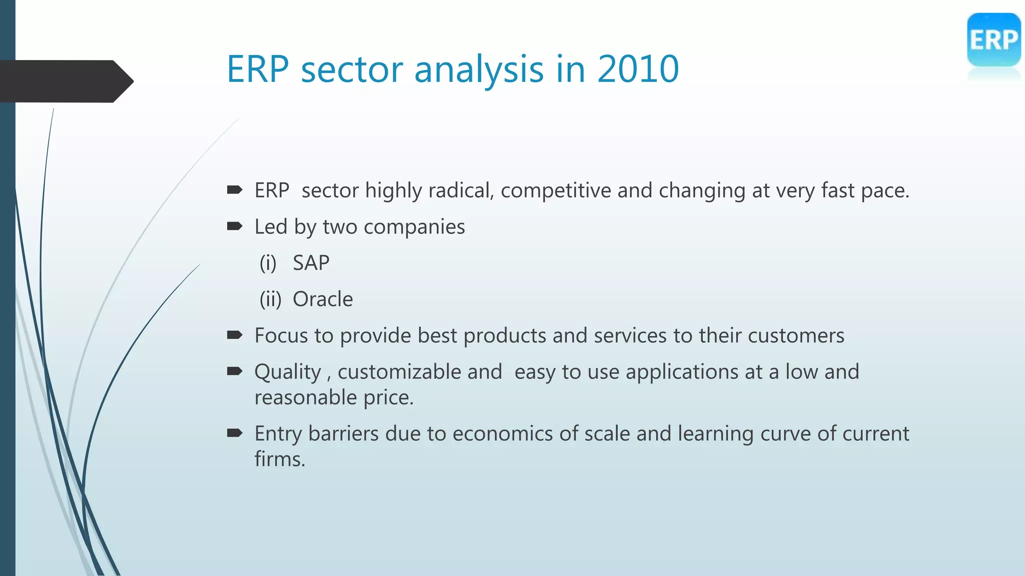 Oracle Vs SAP ERPs | PPTX