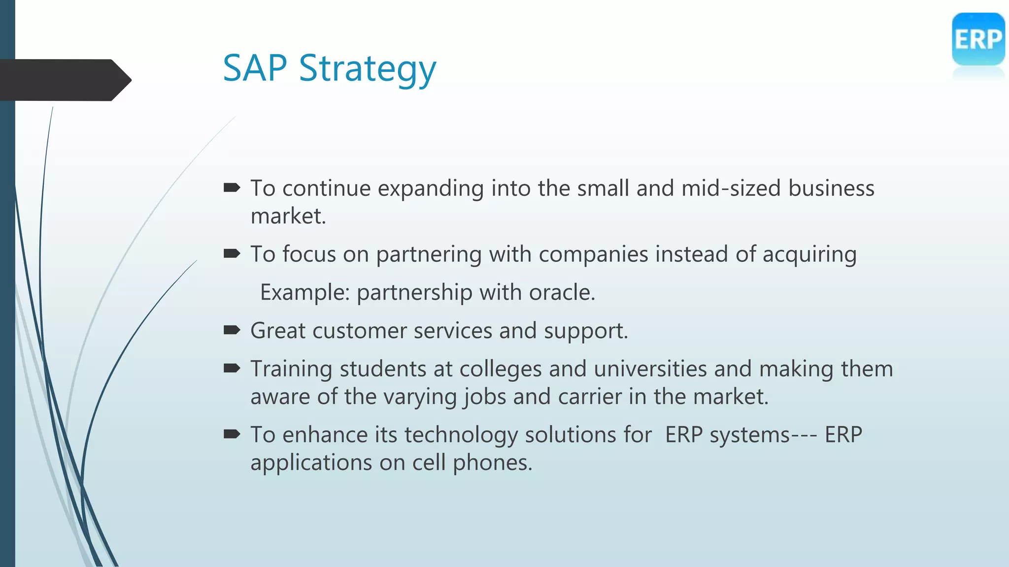 Oracle Vs SAP ERPs | PPTX
