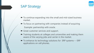 Oracle Vs SAP ERPs | PPTX