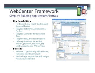 Oracle WebCenter portal | PDF