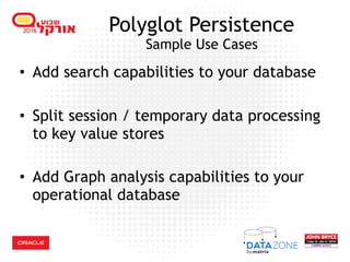 Oracle Week 2016 - Modern Data Architecture | PPT