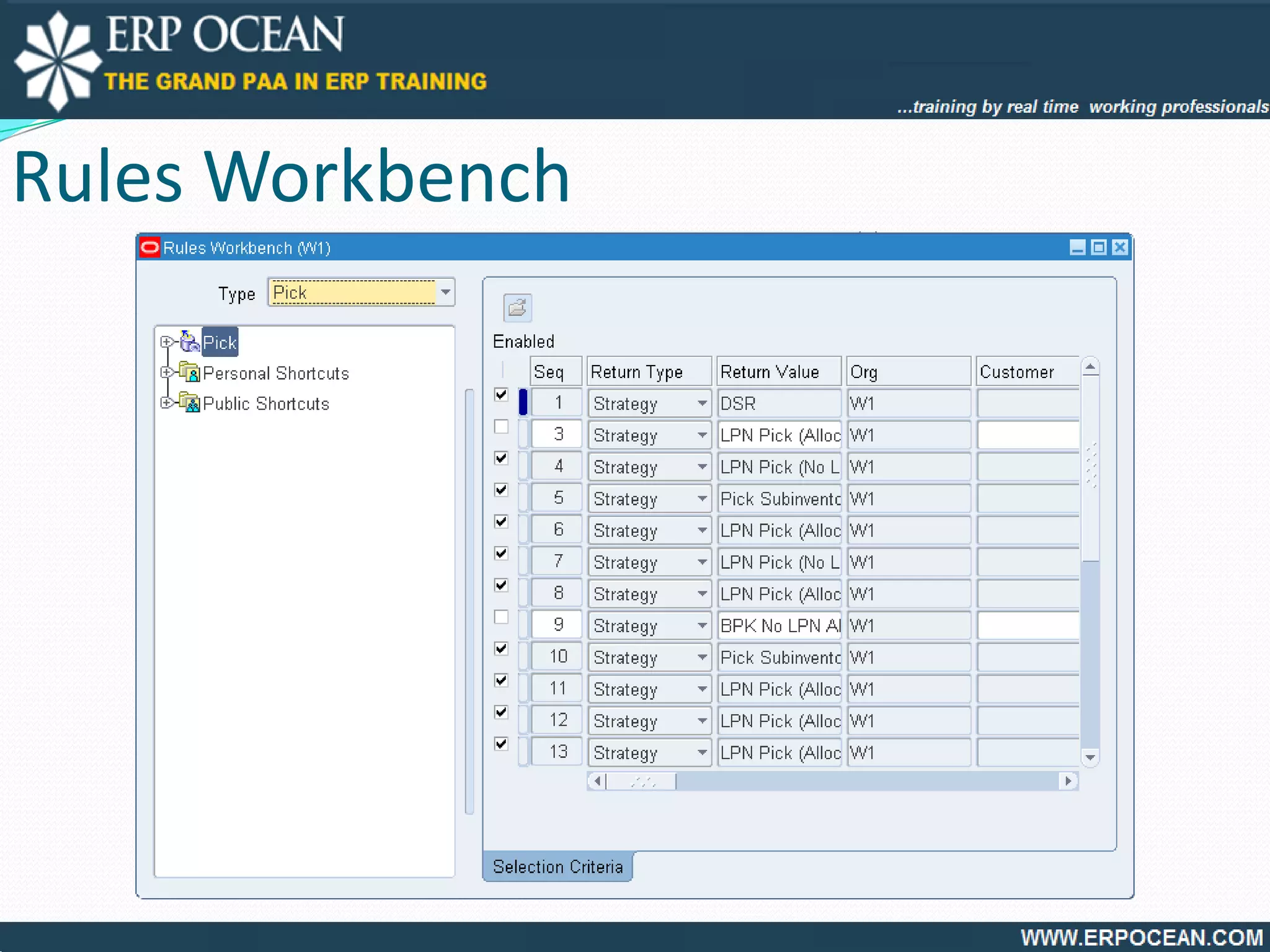 Oracle Warehouse Management System(Oracle WMS)@ERP OCEAN | PDF