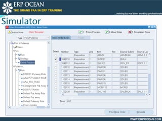 Oracle Warehouse Management System(Oracle WMS)@ERP OCEAN | PDF