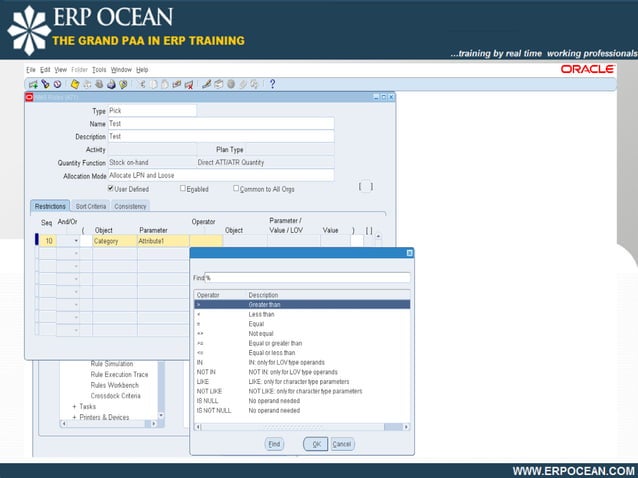 Oracle Warehouse Management System(Oracle WMS)@ERP OCEAN | PDF