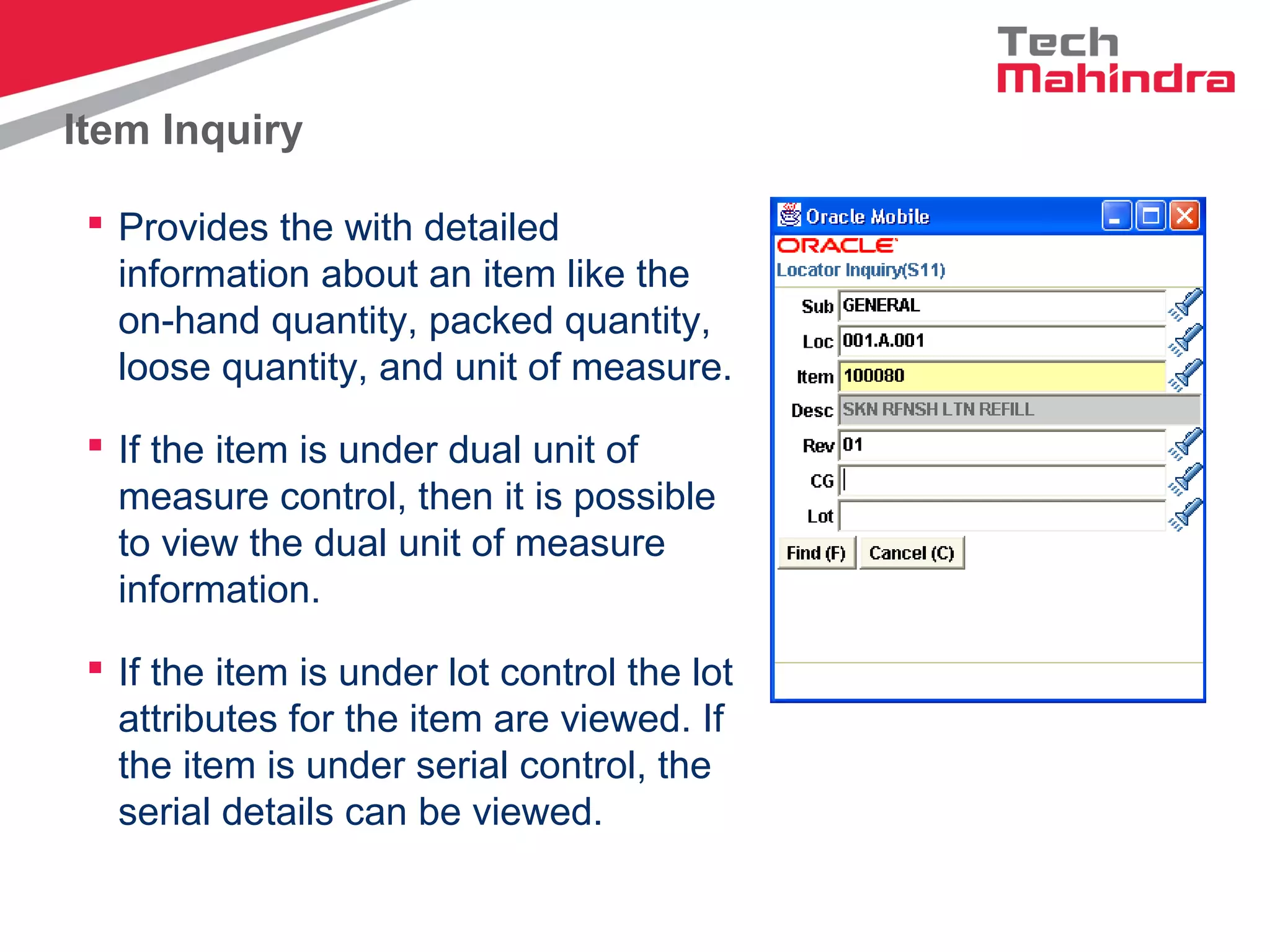 Oracle wms and oracle msca overview | PPT