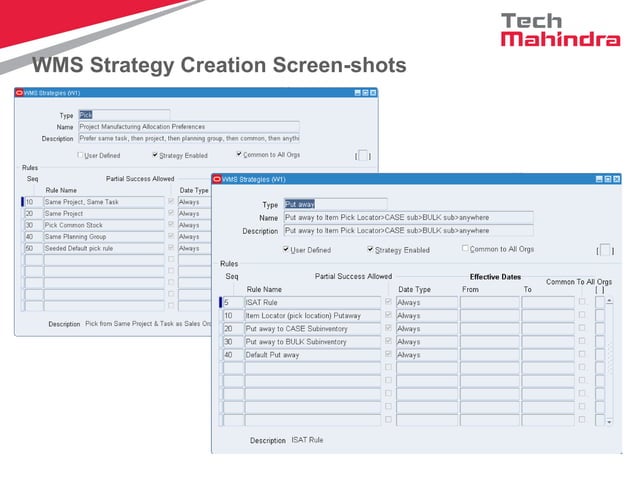 Oracle wms and oracle msca overview | PPT | Operating Systems | Computer Software and Applications