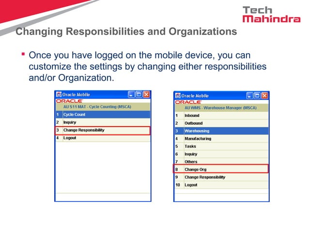 Oracle wms and oracle msca overview | PPT | Operating Systems | Computer Software and Applications