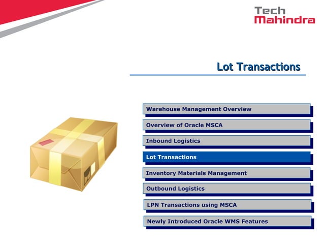 Oracle wms and oracle msca overview | PPT | Operating Systems | Computer Software and Applications
