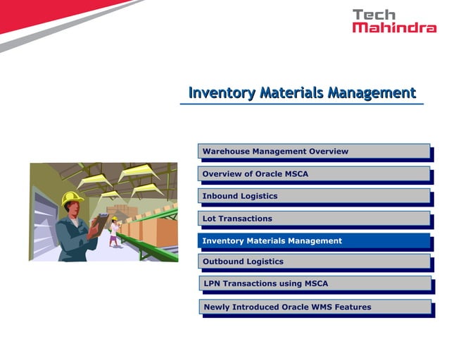 Oracle wms and oracle msca overview | PPT | Operating Systems | Computer Software and Applications
