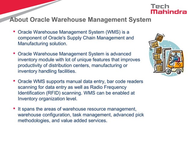 Oracle wms and oracle msca overview | PPT | Operating Systems | Computer Software and Applications