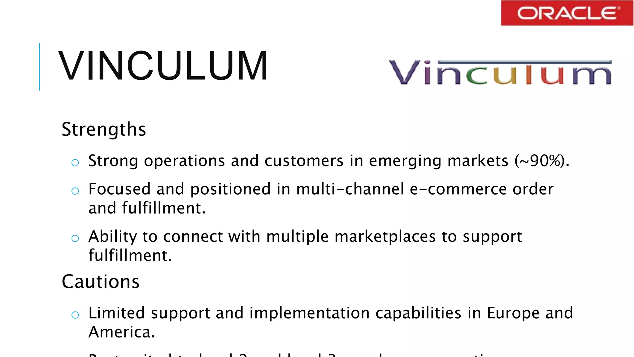 Oracle warehouse management system | PPTX