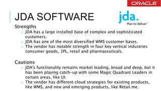 Oracle warehouse management system | PPTX