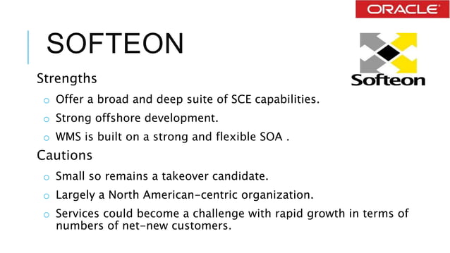 Oracle warehouse management system | PPTX | Cloud Computing | Internet
