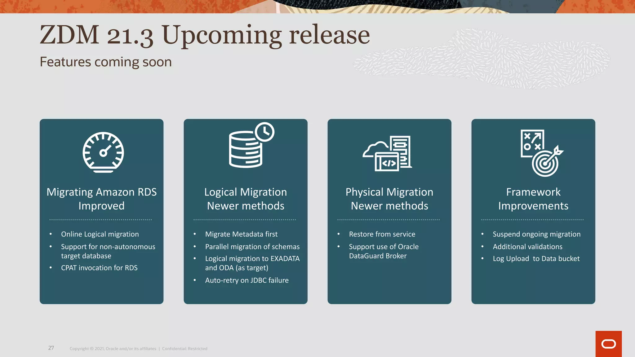 Oracle zdm Migrate Amazon RDS Oracle to Oracle Autonomous 2021 Kamalesh ...