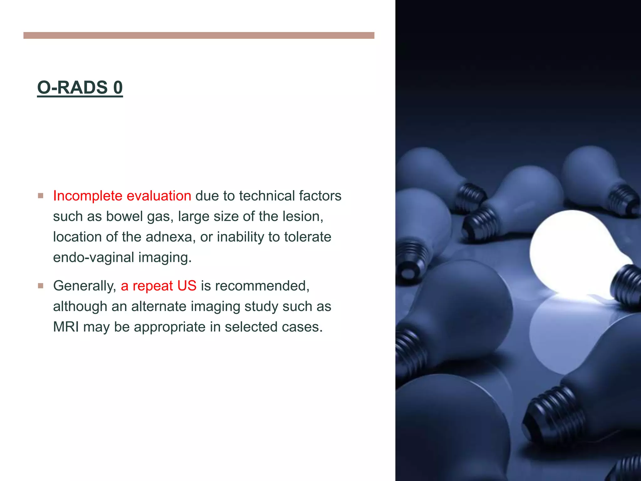 O'rads Radiology 2020 | PPTX