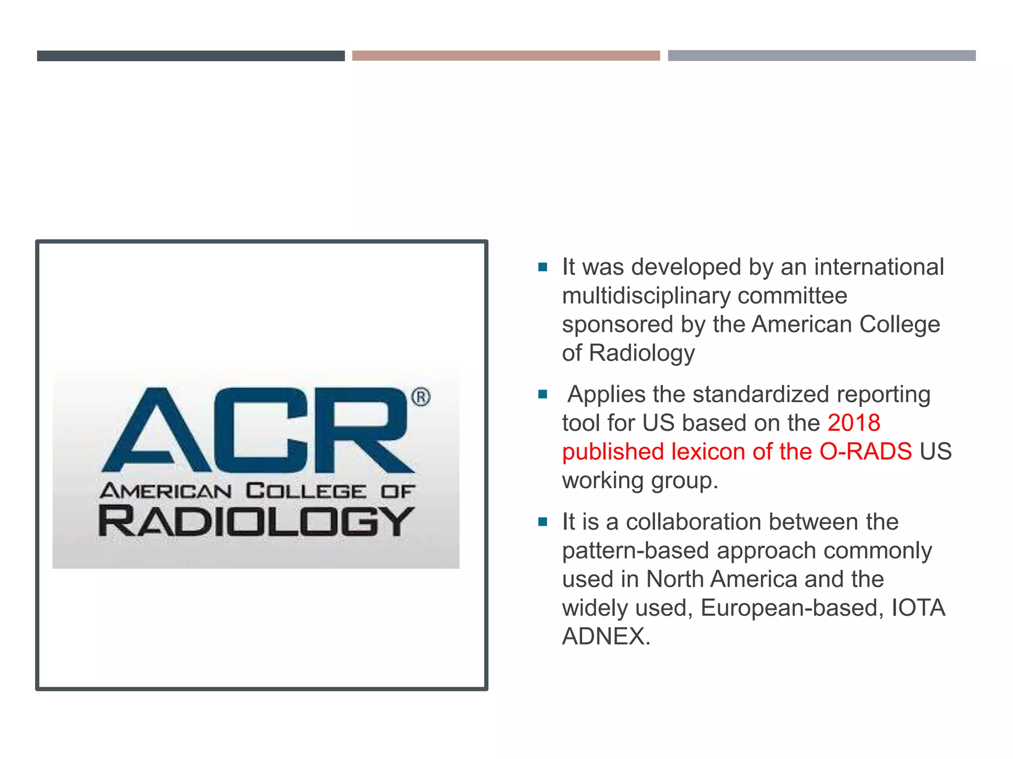 O'rads Radiology 2020 | PPTX