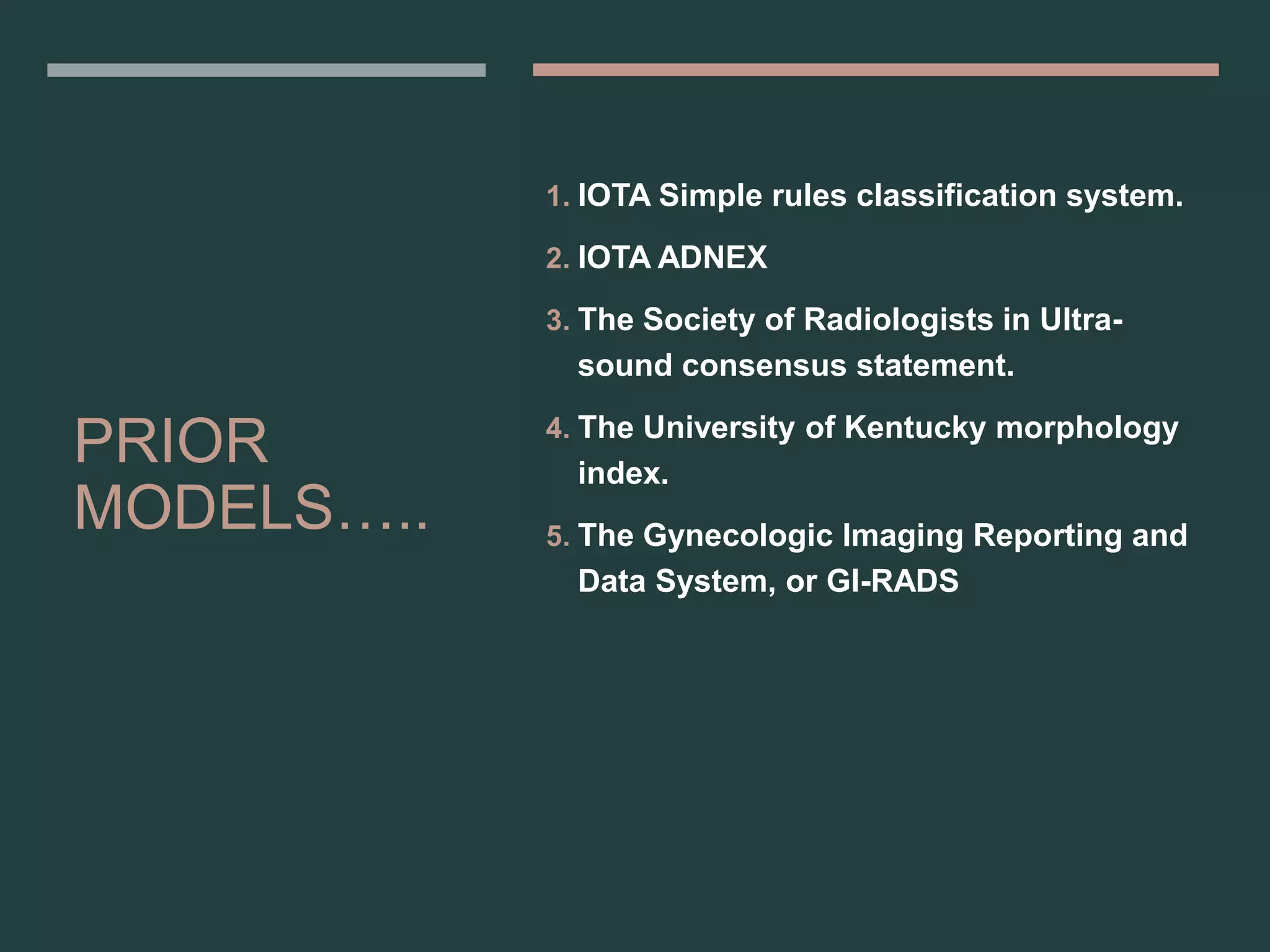 O'rads Radiology 2020 | PPTX