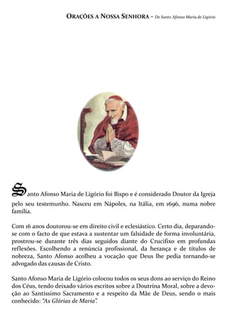 Orações a Nossa Senhora_Sto. Afonso Maria Ligório | PDF