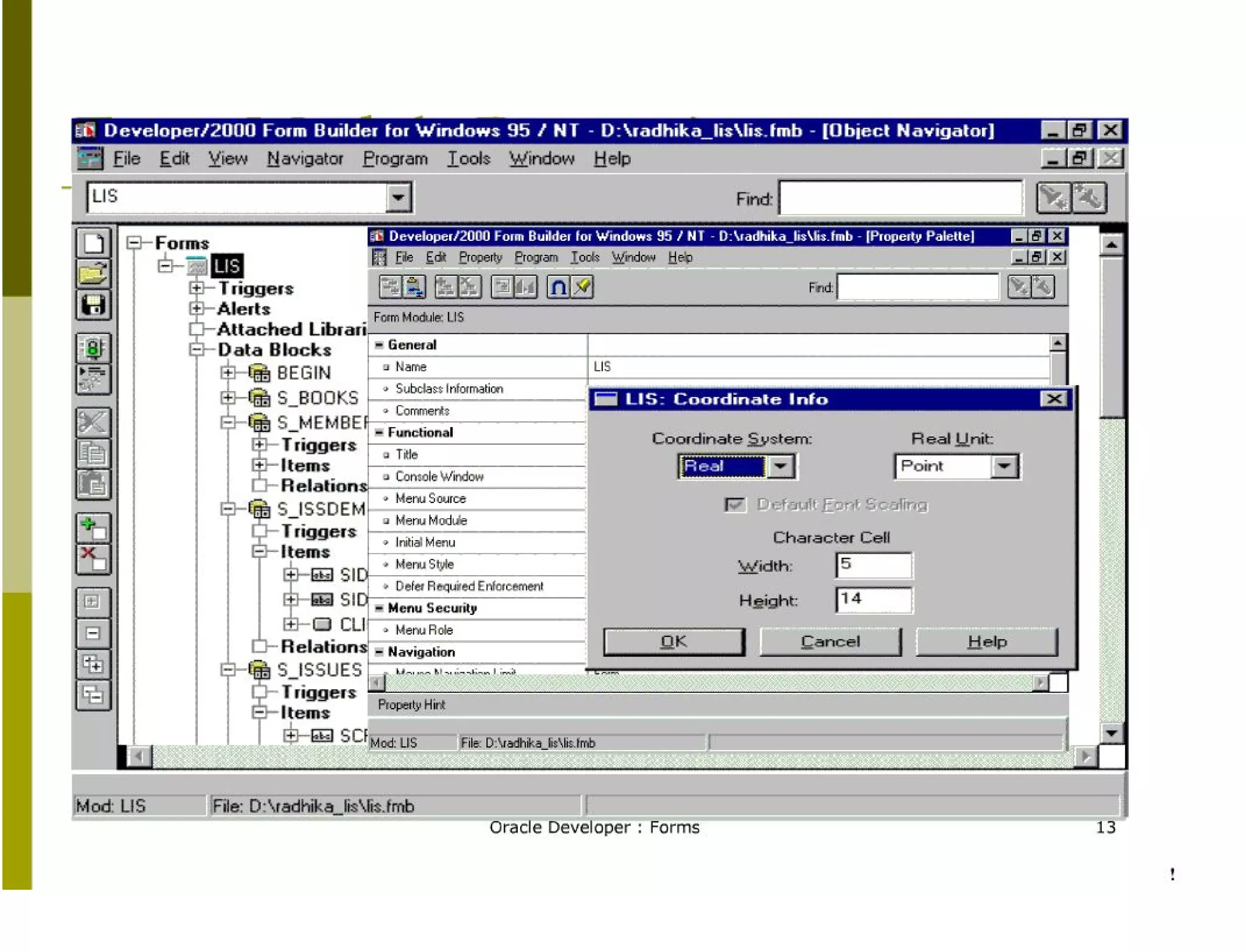 Oracle Forms Tutorial Ppt
