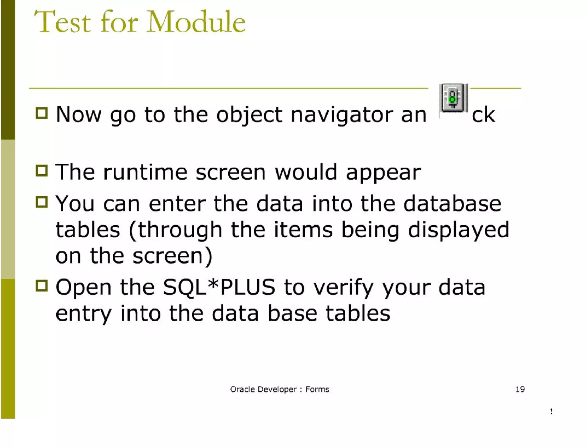 Oracle Forms Tutorial | PDF