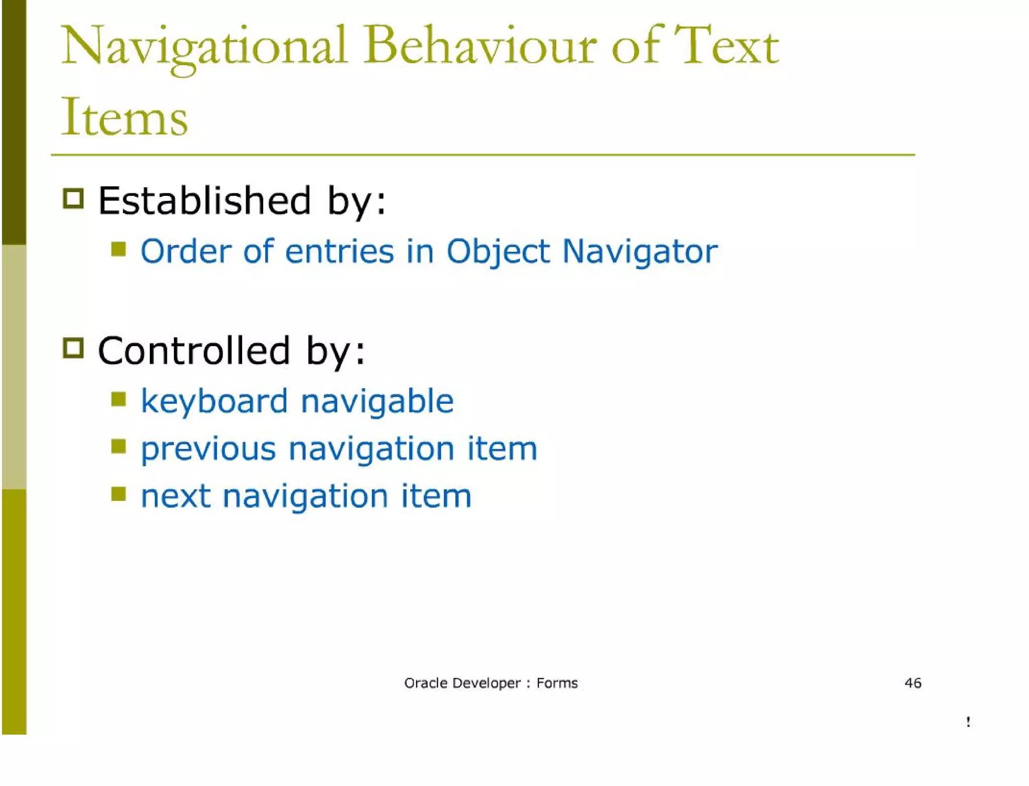 Oracle Forms Tutorial Ppt