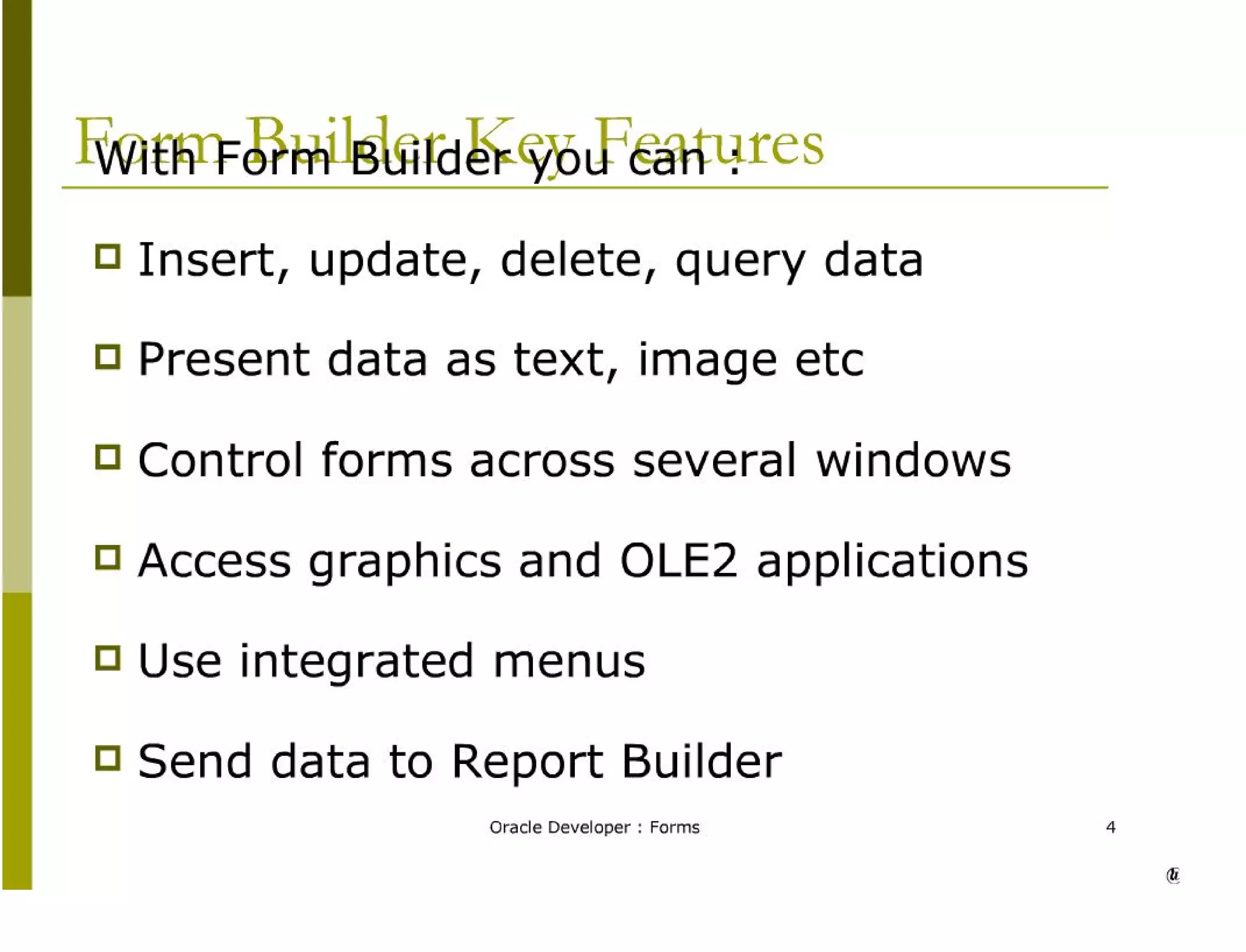 Oracle Forms Tutorial | PDF