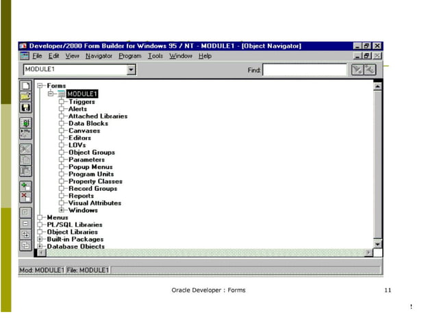 Oracle Forms Tutorial Ppt