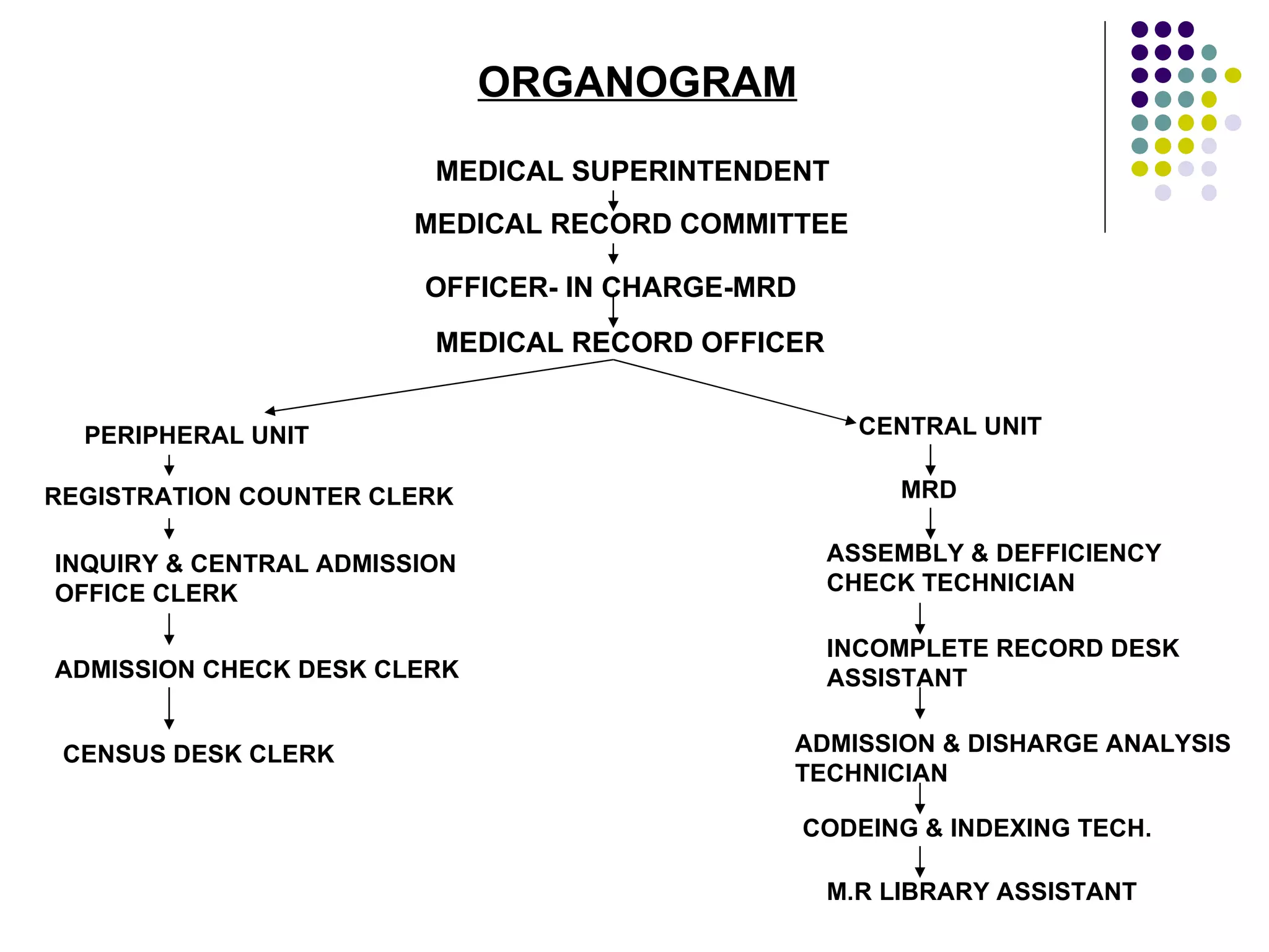 Organization of Medical Record | PPT